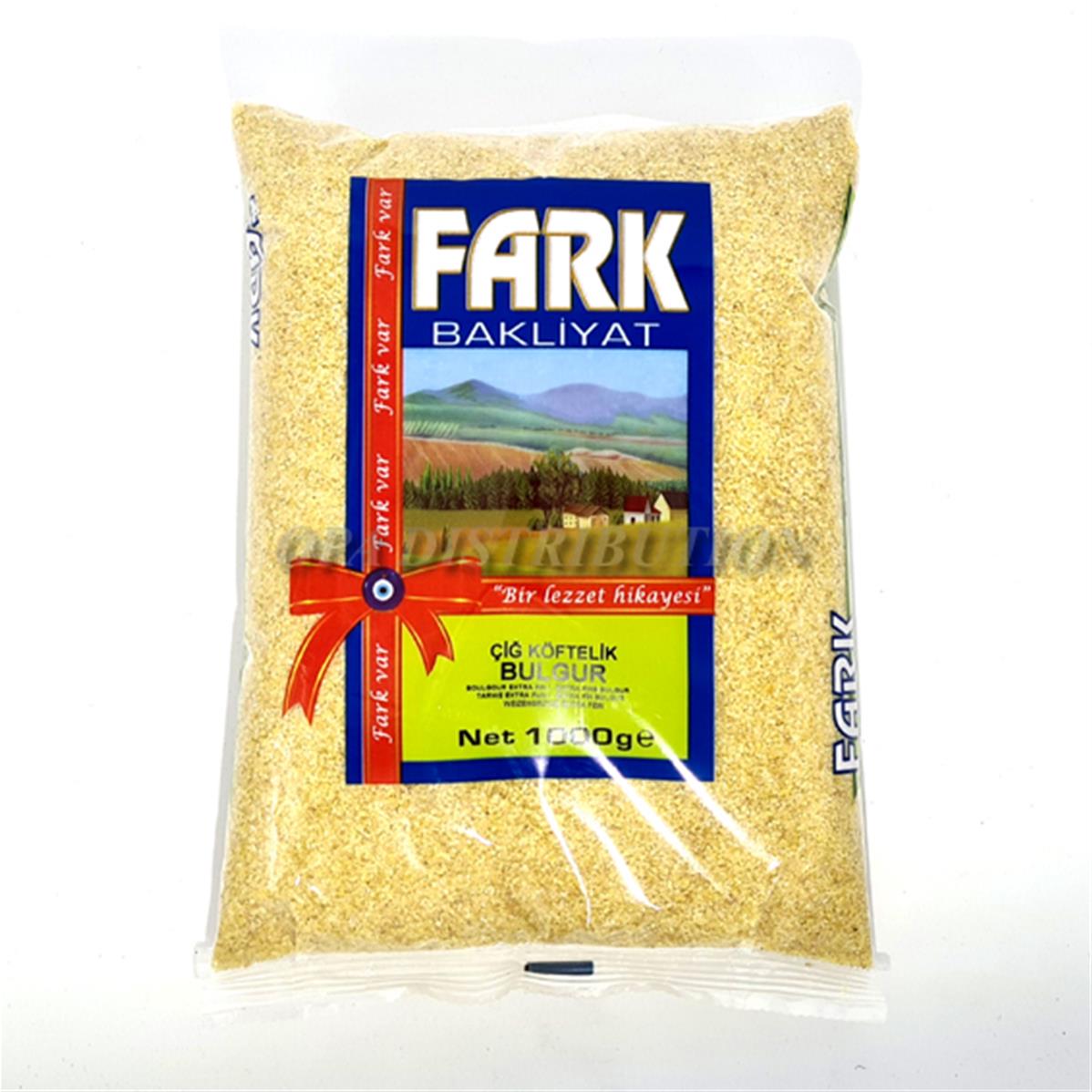 BLÉ CONCASSÉ (BOULGOUR) CIYKOFTÉ FARK 1 KG Fark